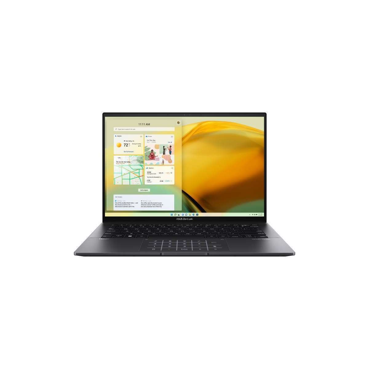 Asus Zenbook 14 UM3402YA-KP753W | Jade Black | 14 " | IPS | WQXGA | 2560 x 1600 pixels | AMD ...
